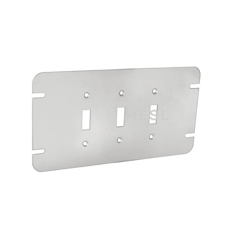 3 GANG TOGGLE BOX C/W SURFACE COVER - Modern Electrical Supplies Ltd