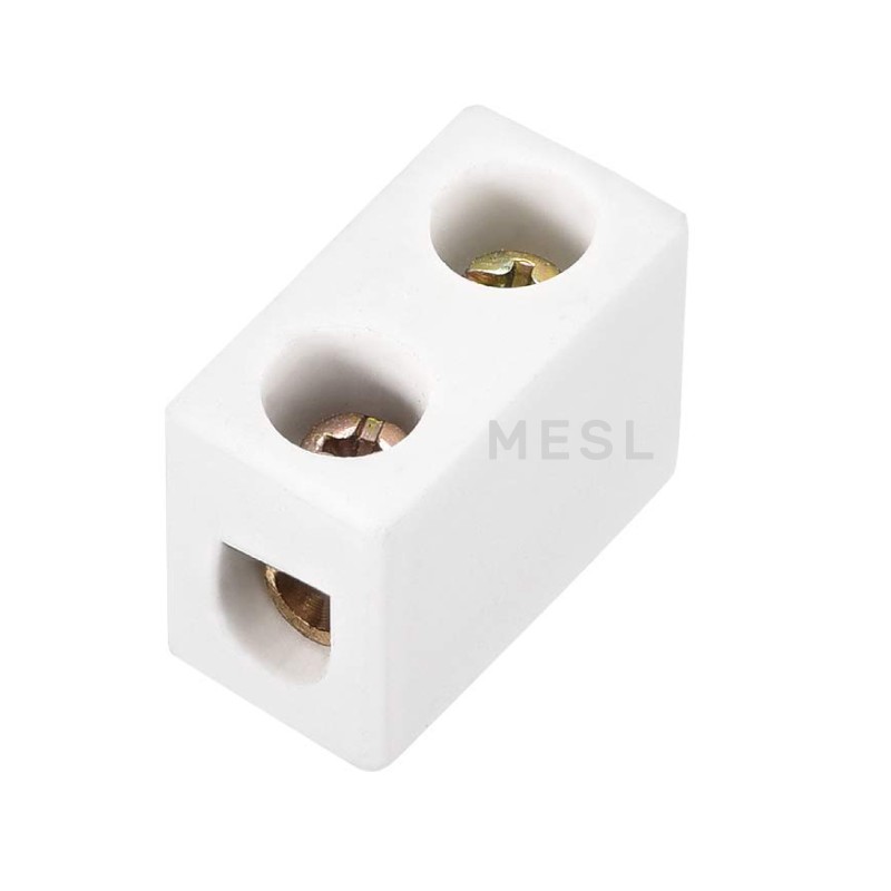 30 AMP 1 WIRE PORCELAIN CONNECTOR - Modern Electrical Supplies Ltd