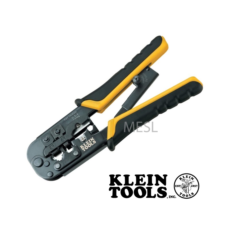 Ratcheting Data Cable Crimper / Stripper / Cutter - Modern Electrical ...