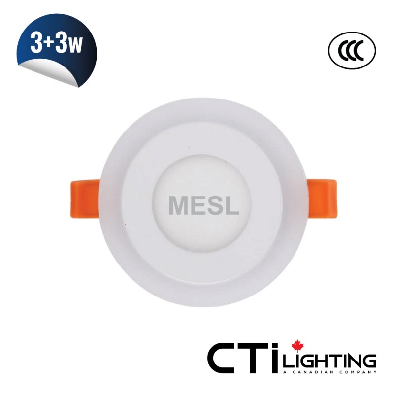 4″ LED SLIM PANEL DOWNLIGHT RED - Modern Electrical Supplies Ltd