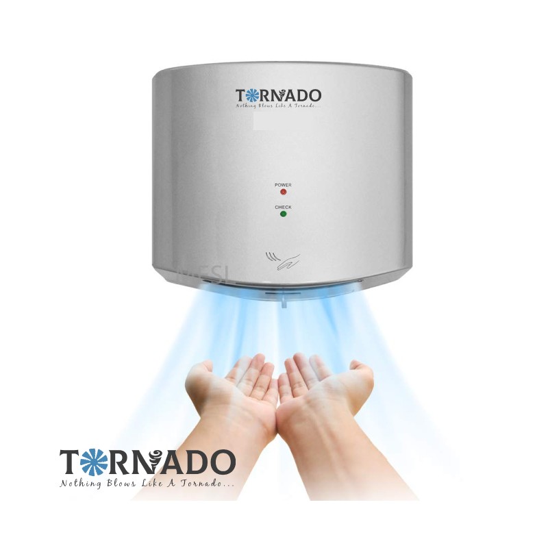 HAND DRYER SILVER - Modern Electrical Supplies Ltd