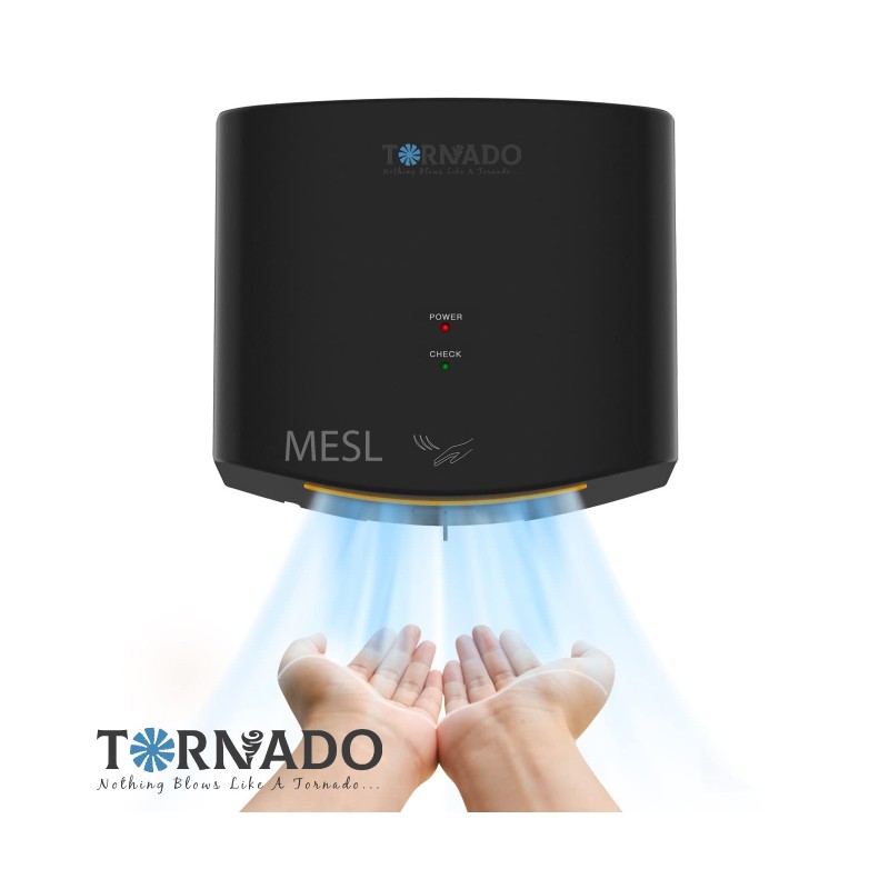 HAND DRYER BLACK - Modern Electrical Supplies Ltd