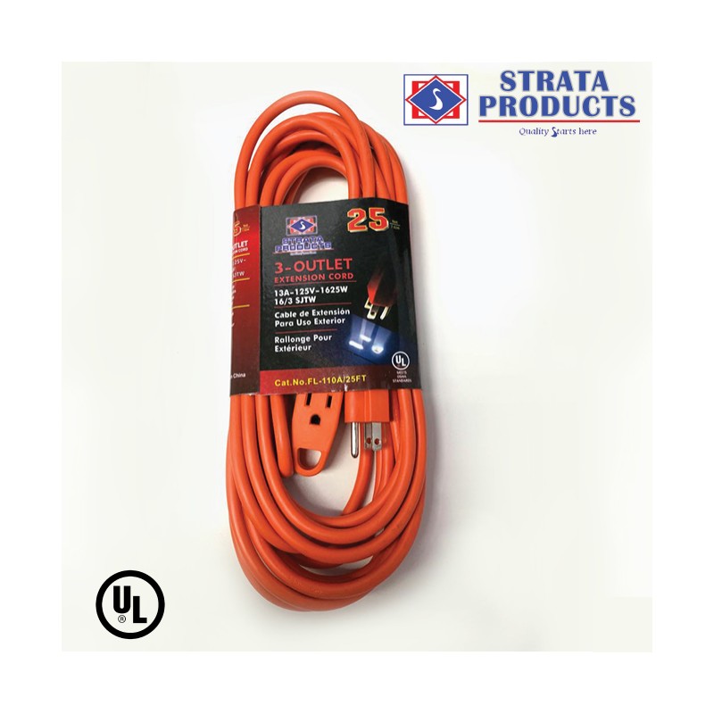 25 FEET EXTENSION CORD - Modern Electrical Supplies Ltd