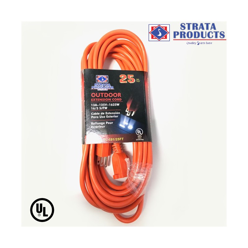 25 FEET EXTENSION CORD - Modern Electrical Supplies Ltd