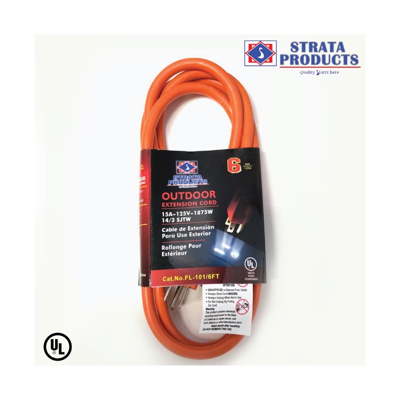 6 FEET EXTENSION CORD - Modern Electrical Supplies Ltd
