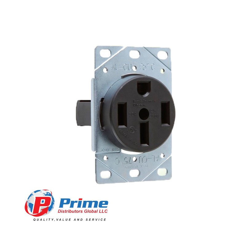 STRAIGHT BLADE DEVICE 50A 125/250V - Modern Electrical Supplies Ltd