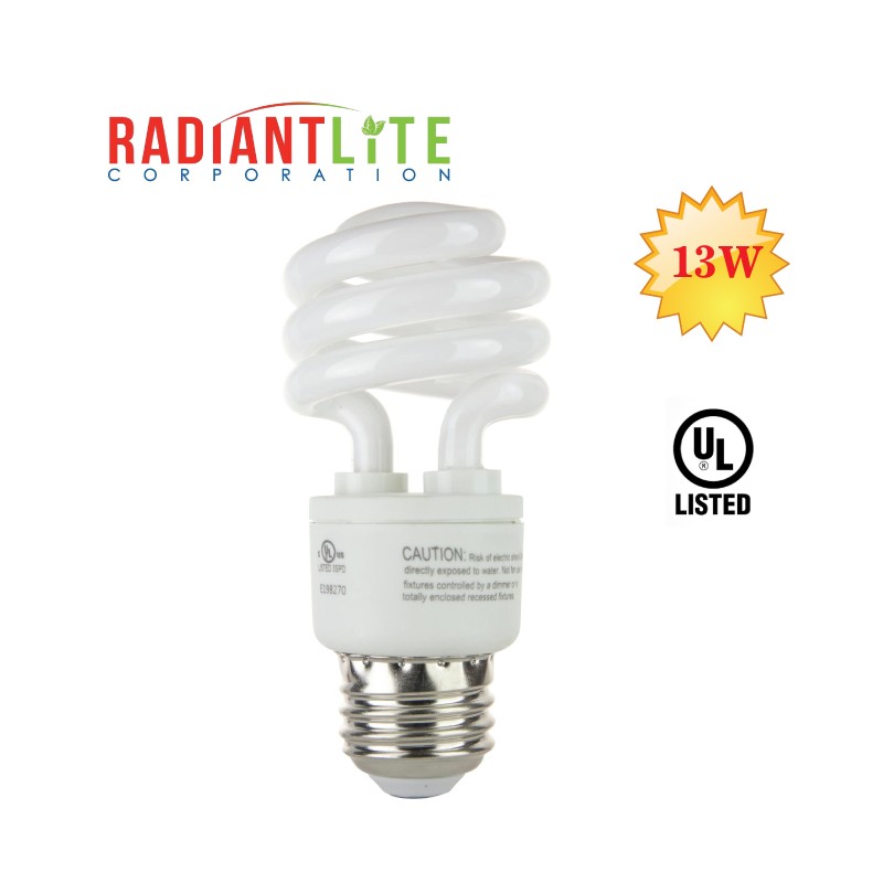 13W Spiral CFL - Modern Electrical Supplies Ltd