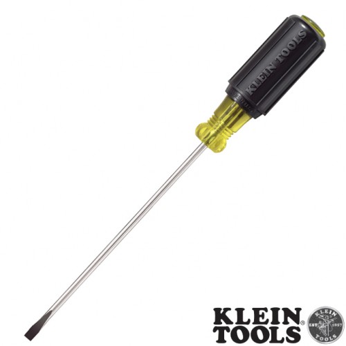 3/16IN X 6IN CABINET SCREWDRIVER (Round Shank) - Modern Electrical ...