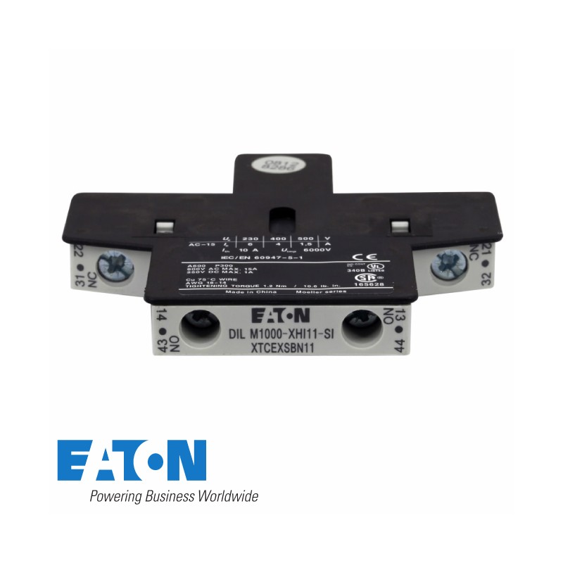EATON MOTOR CONTROL AUXILIARY CONTACT - Modern Electrical Supplies Ltd