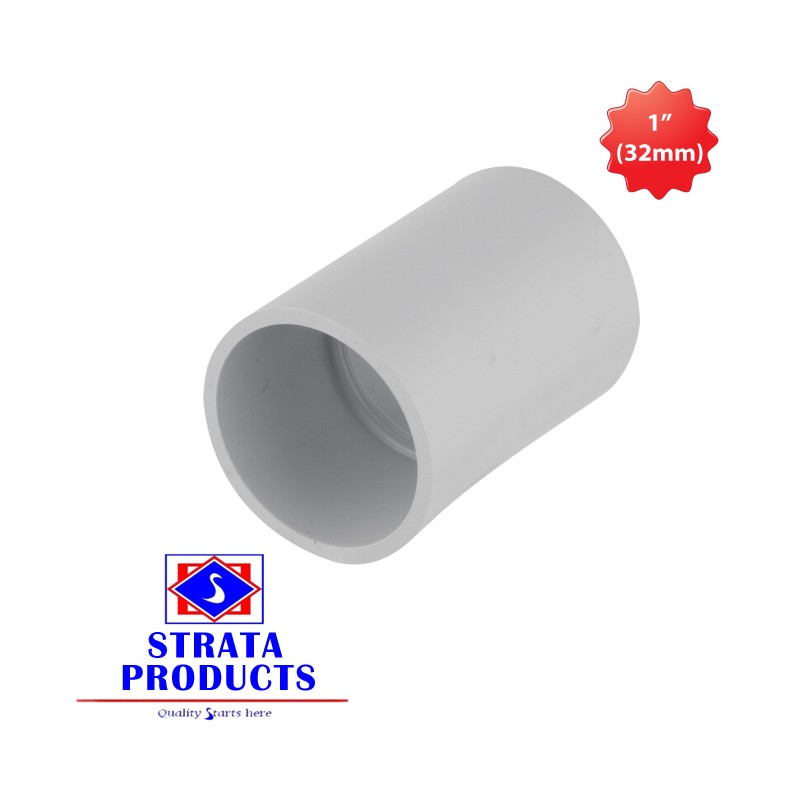 1" (32mm) PVC ELECTRICAL COUPLING - Modern Electrical Supplies Ltd