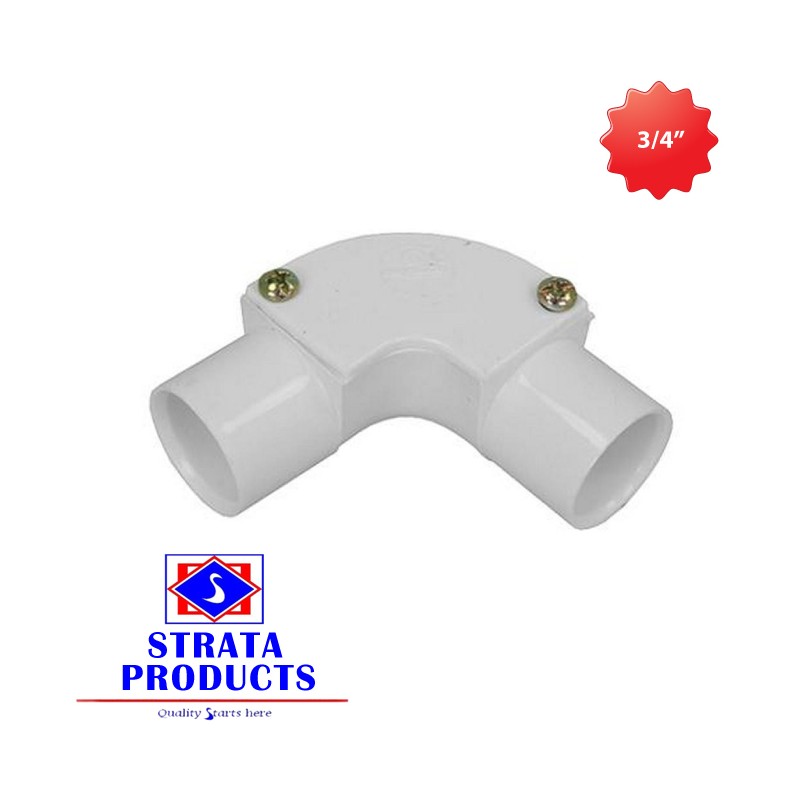 3/4" PVC 90 DEGREE ELECTRICAL INSPECTION BEND - Modern Electrical ...