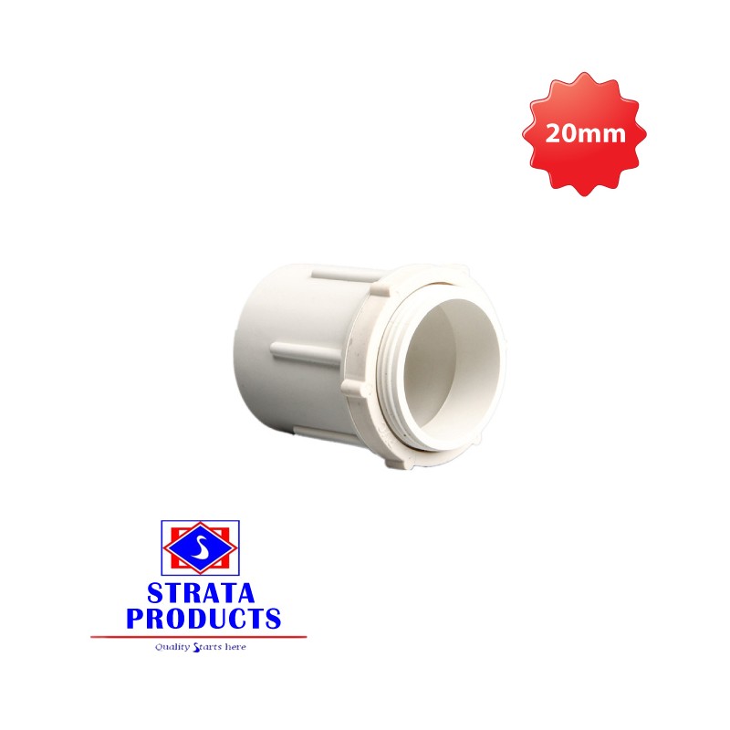 1/2" PVC ELECTRICAL MALE ADAPTOR - Modern Electrical Supplies Ltd