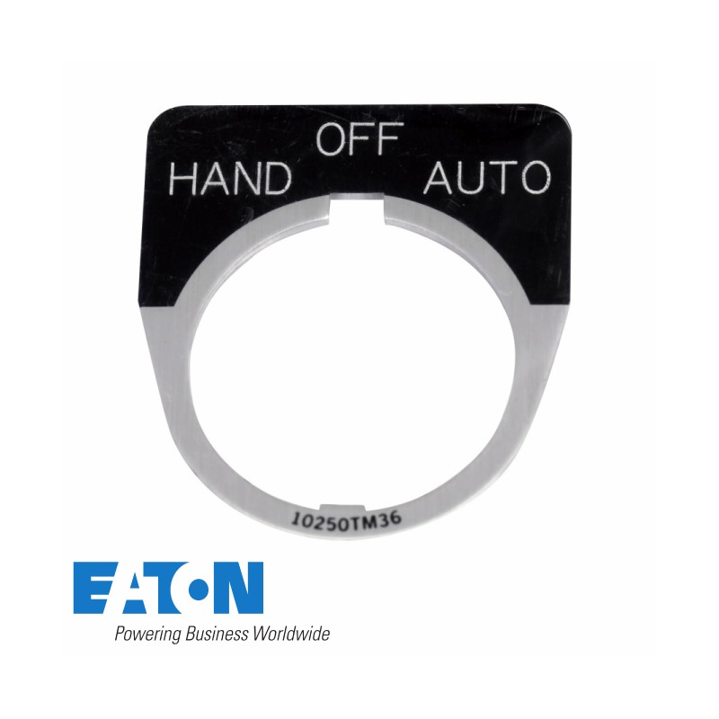 EATON 10250T PUSHBUTTON LEGEND PLATE - Modern Electrical Supplies Ltd