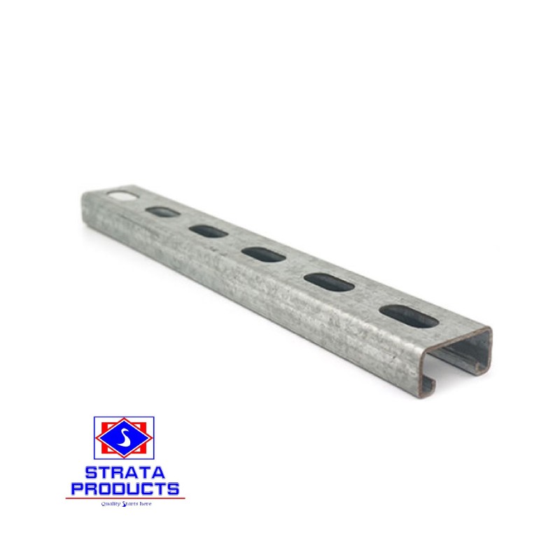 Half Size Strut Channel, Pre-Galv 41x21x2.0mm - Modern Electrical ...