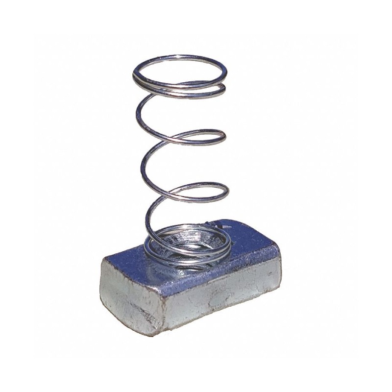 Spring Nut, Electro Galvanized, M12 - Modern Electrical Supplies Ltd