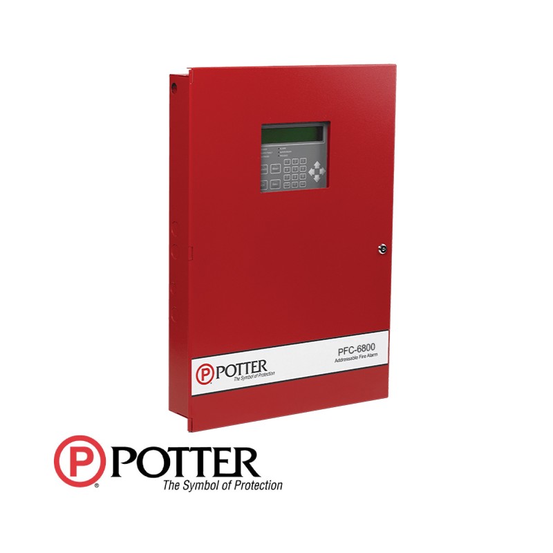 127 Expandable to 1,016 Point Addressable Fire Alarm Control Panel ...