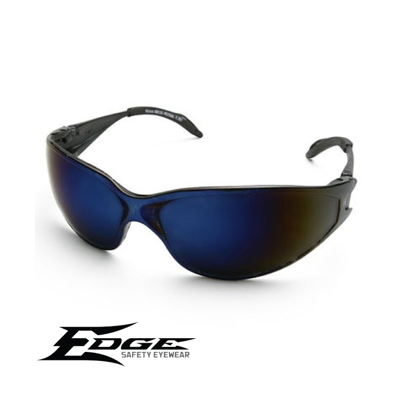 Edge Kirova Safety Glass - Blue Mirror Lens - Modern Electrical ...