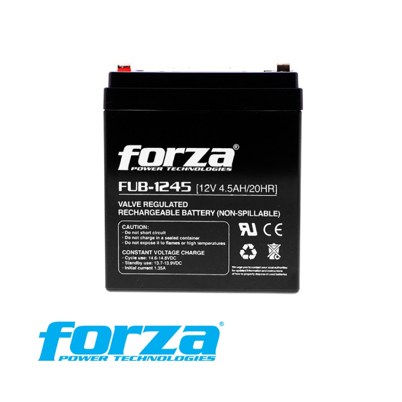 Forza FUB-1245 Battery 12 V - Modern Electrical Supplies Ltd