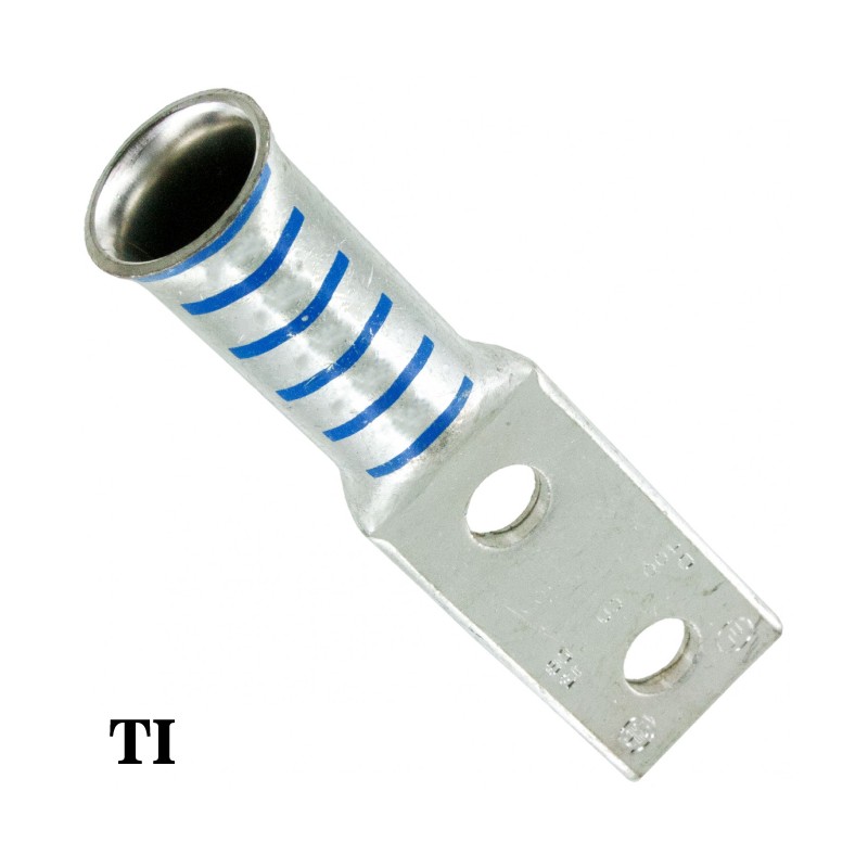 2 HOLE LONG BARREL TERMINATION LUGS - Modern Electrical Supplies Ltd