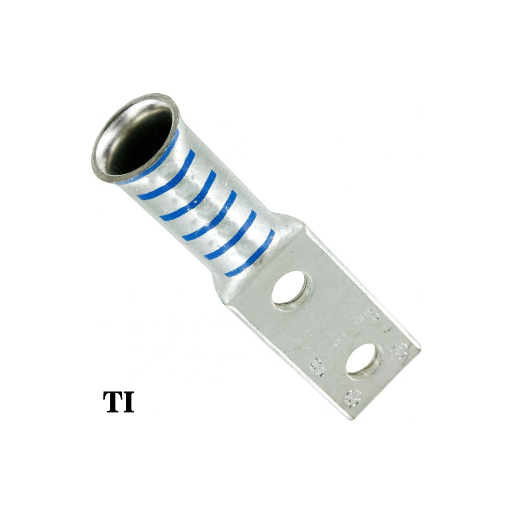 2 HOLE LONG BARREL TERMINATION LUGS - Modern Electrical Supplies Ltd