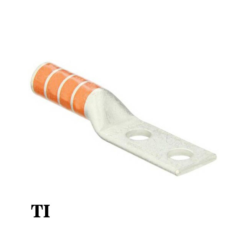 2 HOLE LONG BARREL TERMINATION LUGS - Modern Electrical Supplies Ltd