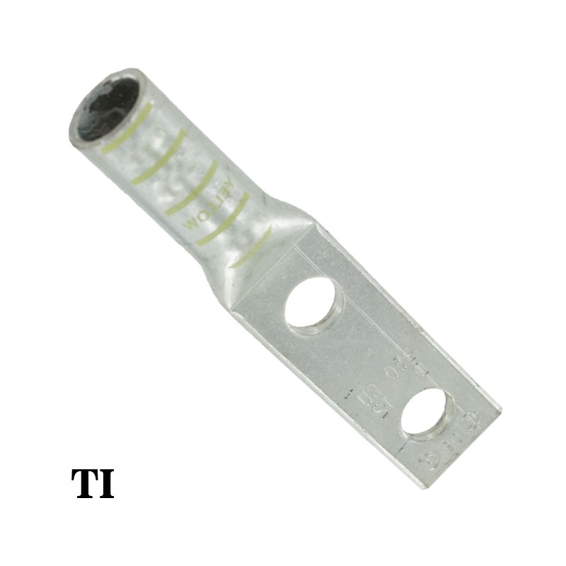 2 HOLE LONG BARREL TERMINATION LUGS - Modern Electrical Supplies Ltd