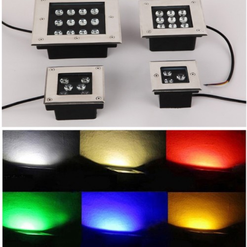 Round/Square Led RGB Flood Light (2) - Modern Electrical Supplies Ltd