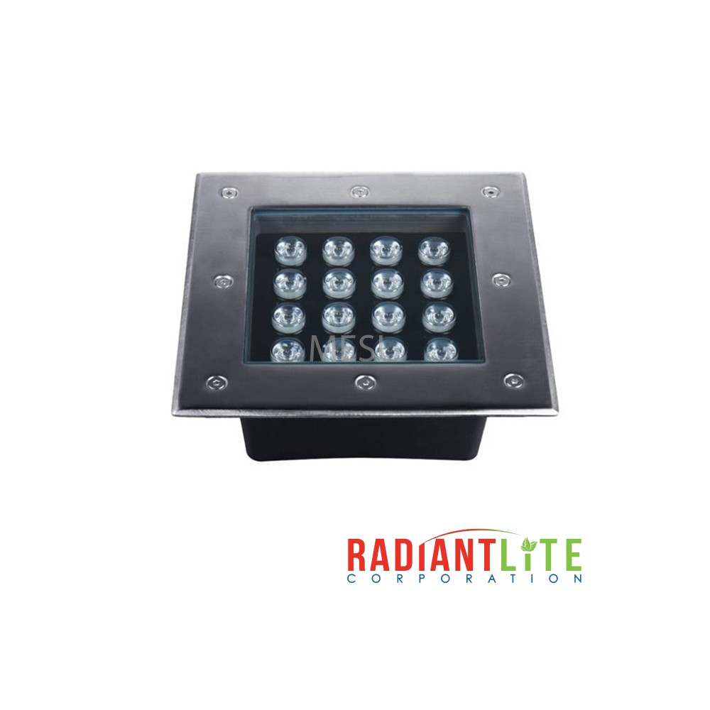 16W Square RGB Led Garden Underground Light - Modern Electrical ...