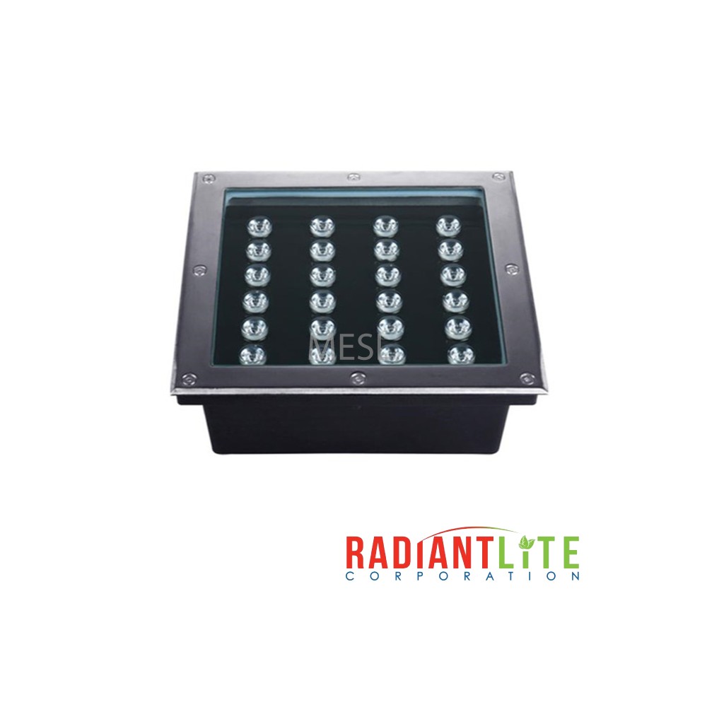 24W Colorful Square Led Underground Lighting - Modern Electrical ...