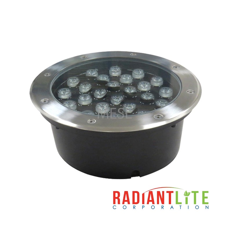 24W Waterproof Round Led Underground Light For Greening - Modern ...