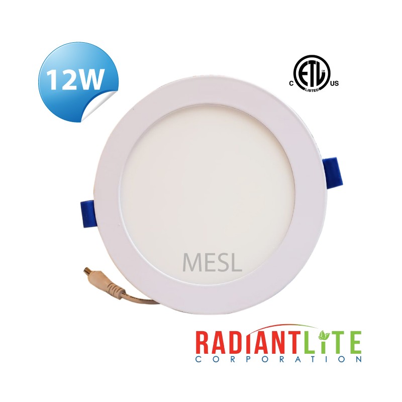 6" Round Slim Panel Light - Modern Electrical Supplies Ltd