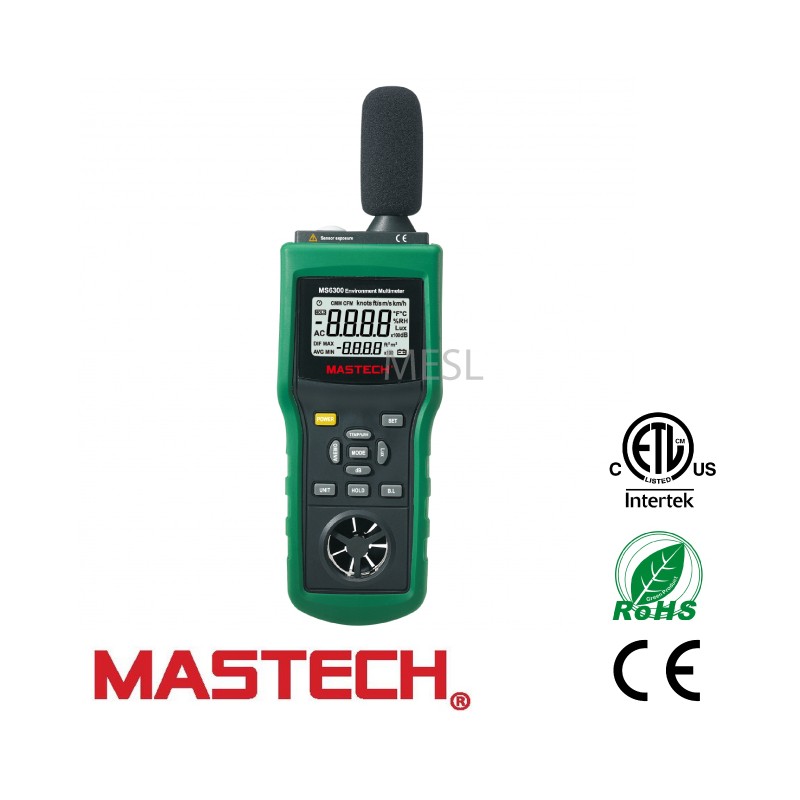 MS6300 - Multi-Functions Environment Tester - Modern Electrical ...